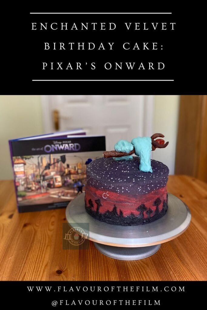 Pixar Onward Birthday Cake