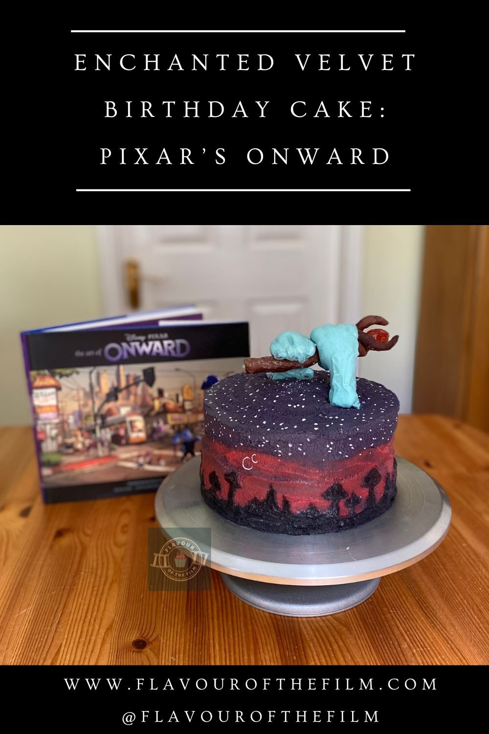 Pixar Onward Birthday Cake