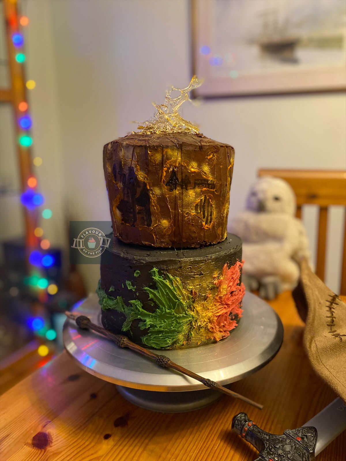 Harry Potter Themed Cake | Harry Potter and the Deathly Hallows: Part 2