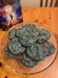 Blue Chocolate Chip Cookies | Percy Jackson and the Olympians
