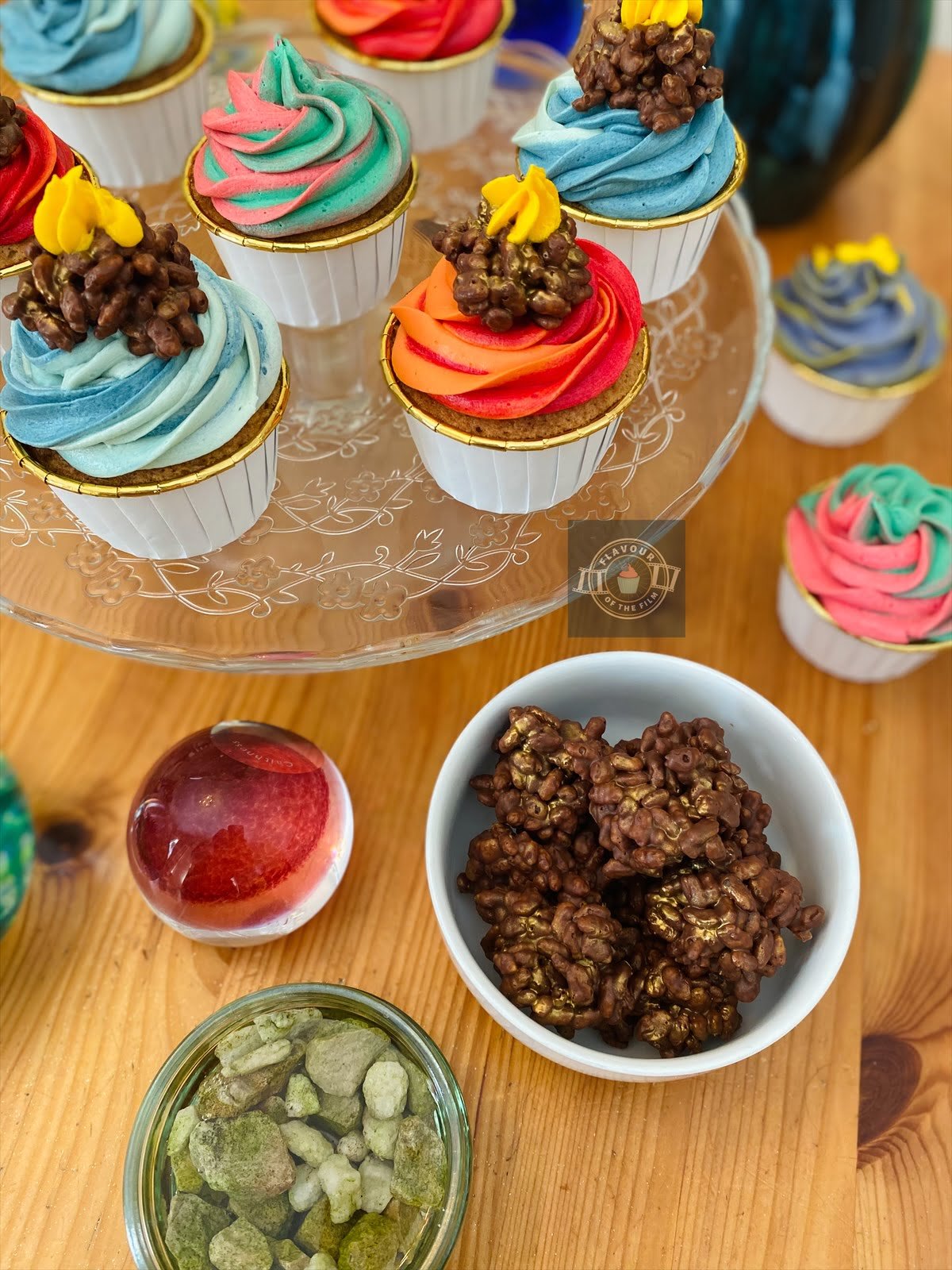 Disney Pixar's Elemental Birthday Cakes