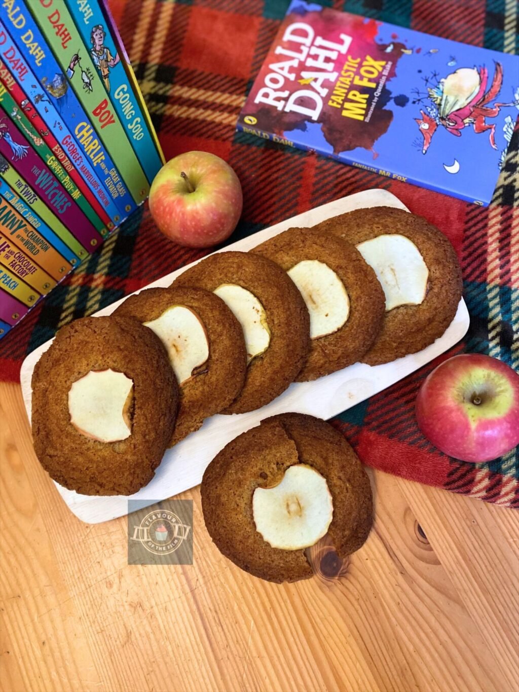 Nutmeg Ginger Apple Snaps | Fantastic Mr. Fox