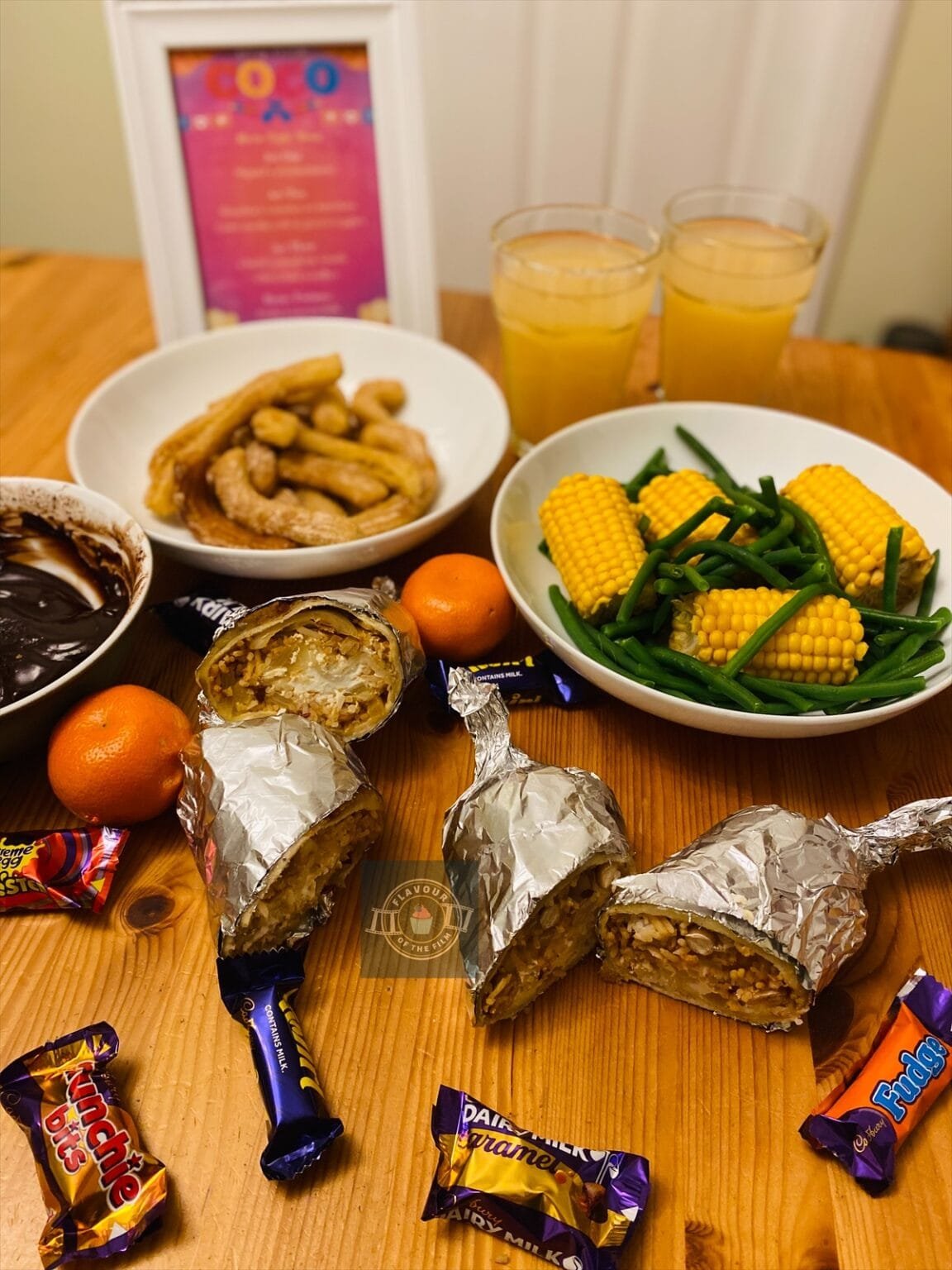 Disney's Coco Inspired Movie Night Menu