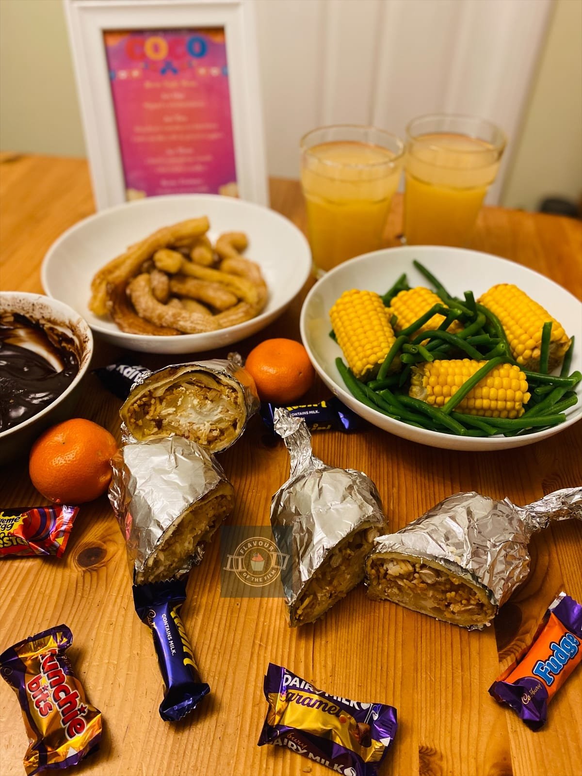 Disney's Coco Inspired Movie Night Menu