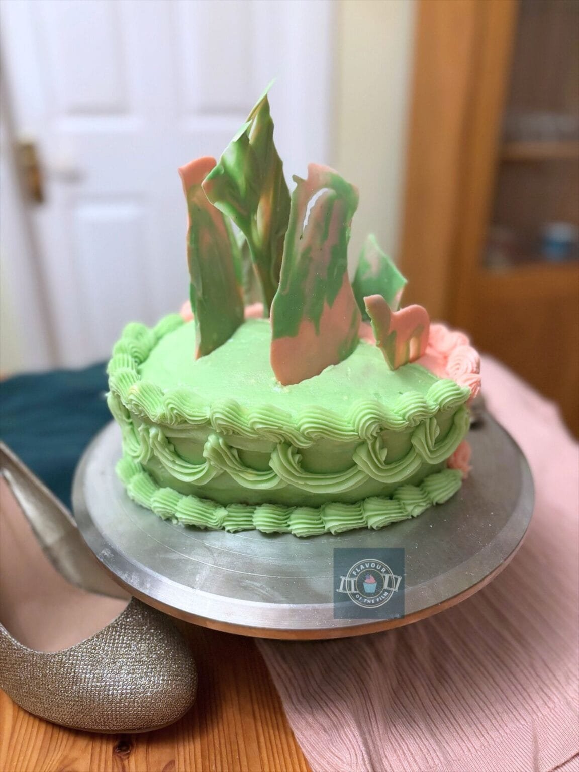 Easy Wicked Inspired Birthday Cake