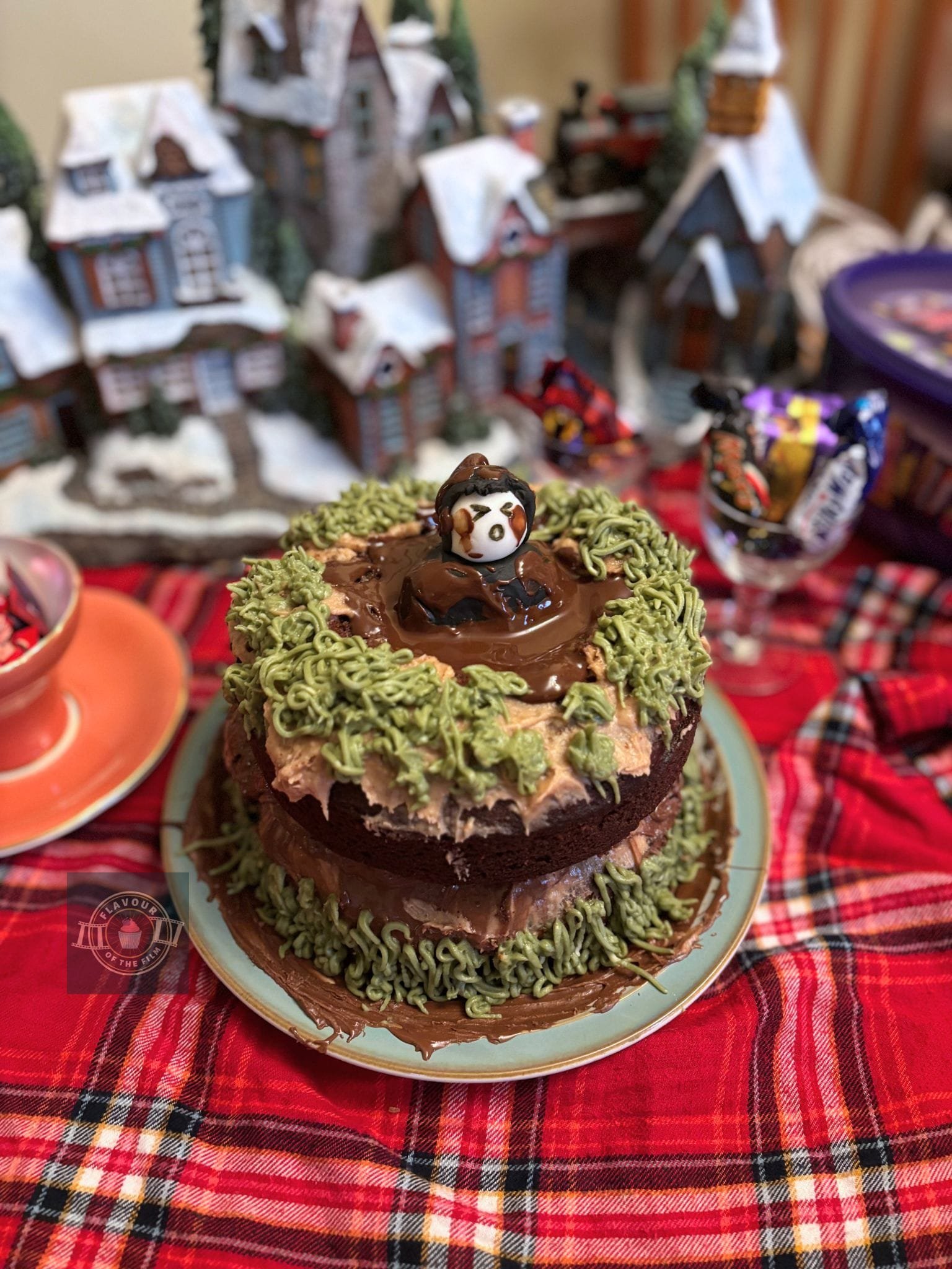 The Vicar of Dibley Puddle Scene Chaos Cake