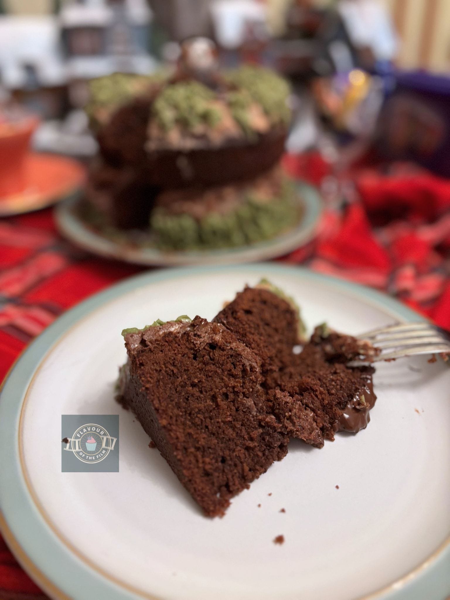 The Vicar of Dibley Puddle Scene Chaos Cake