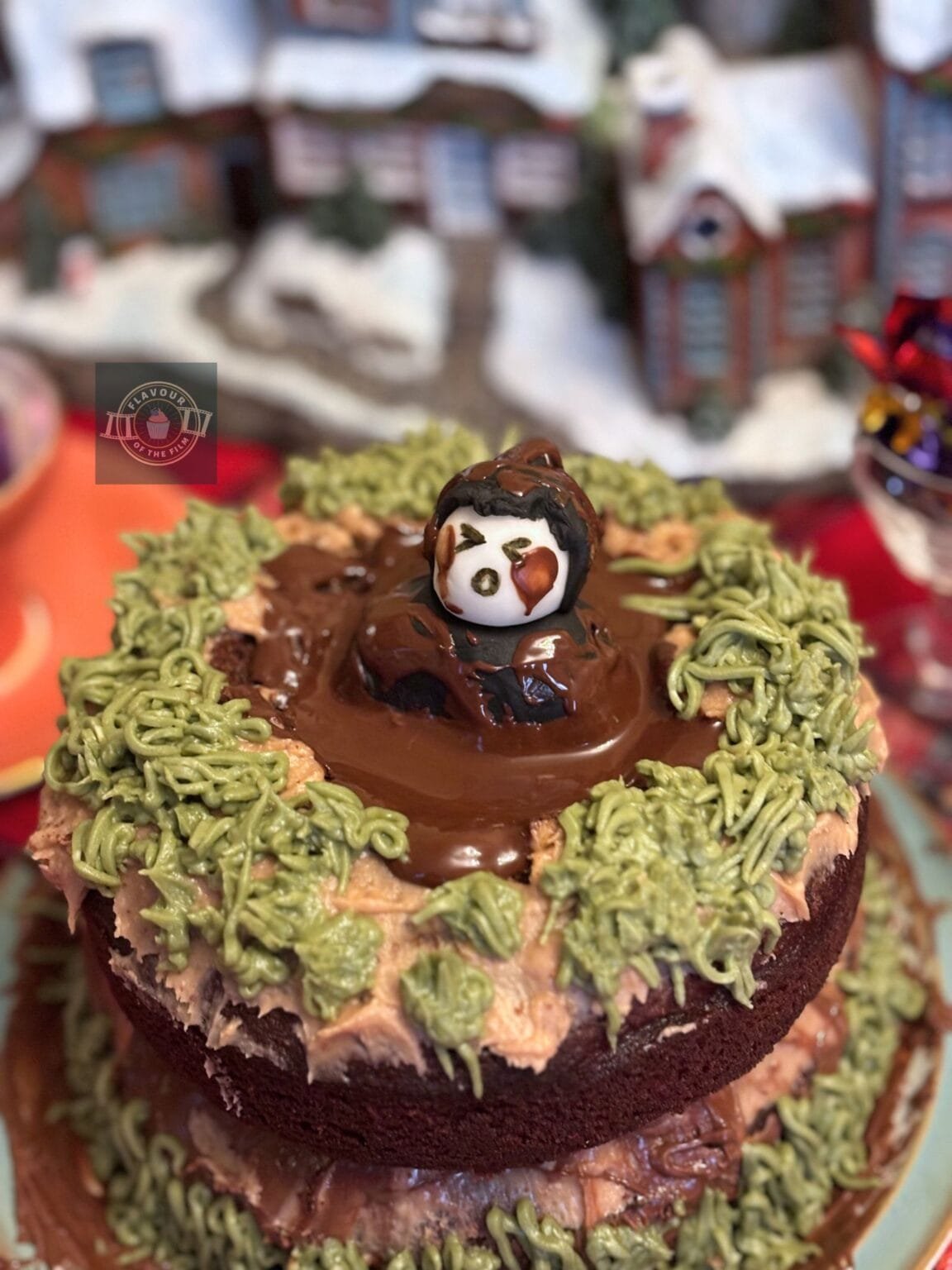 The Vicar of Dibley Puddle Scene Chaos Cake