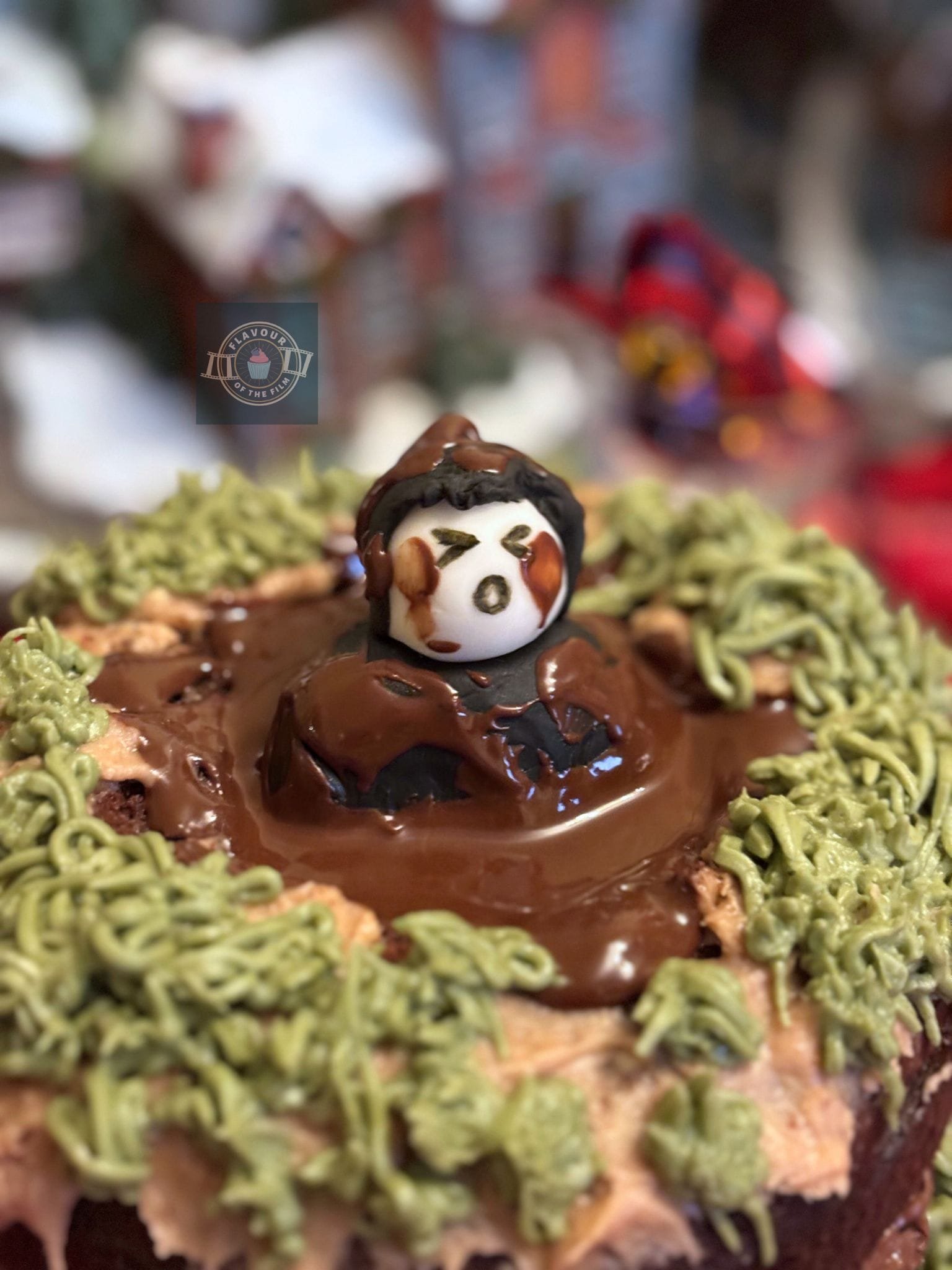 The Vicar of Dibley Puddle Scene Chaos Cake