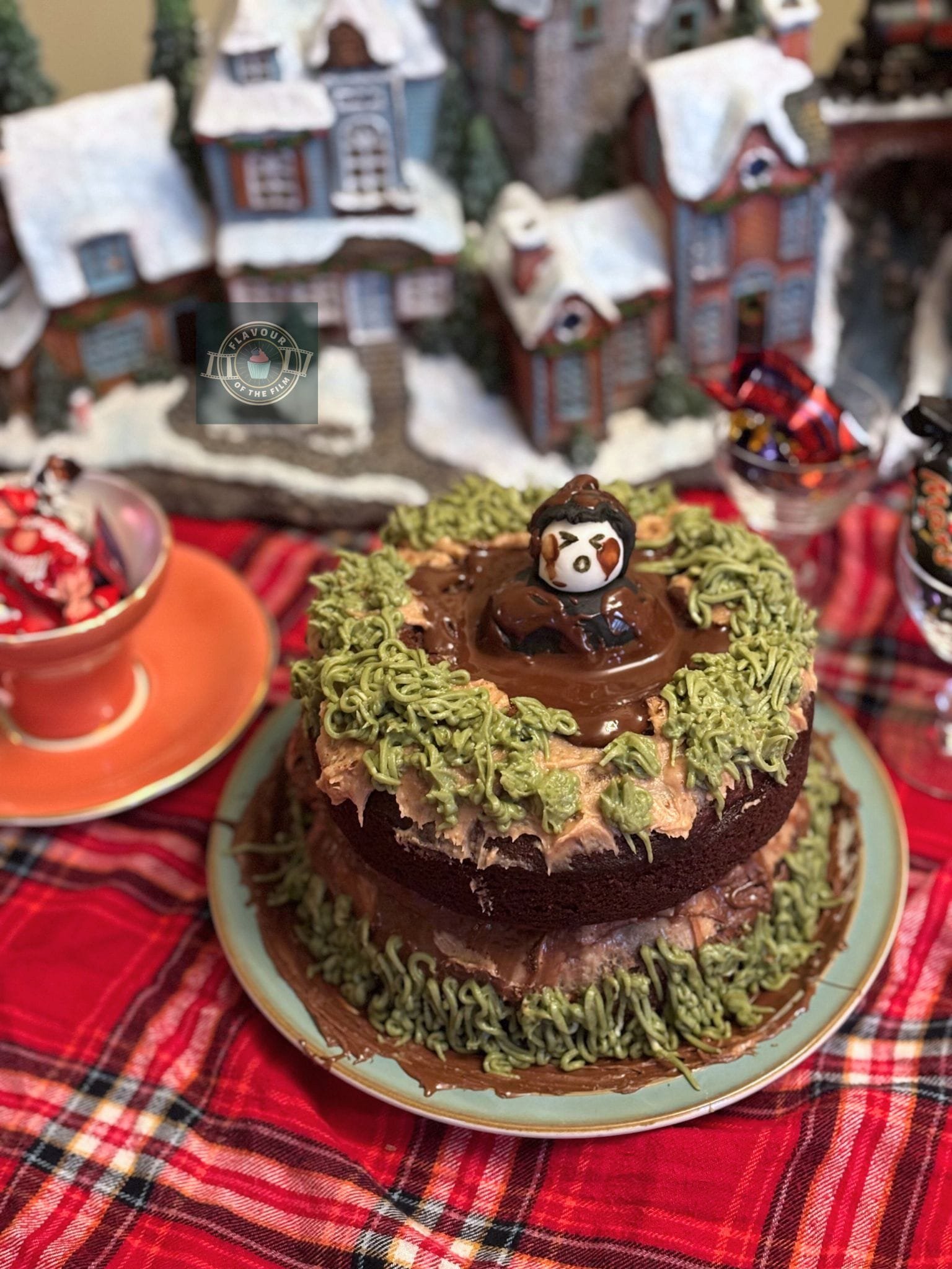 The Vicar of Dibley Puddle Scene Chaos Cake
