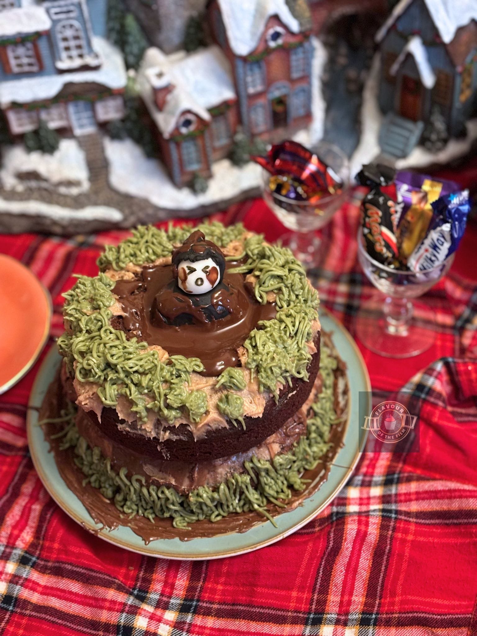 The Vicar of Dibley Puddle Scene Chaos Cake
