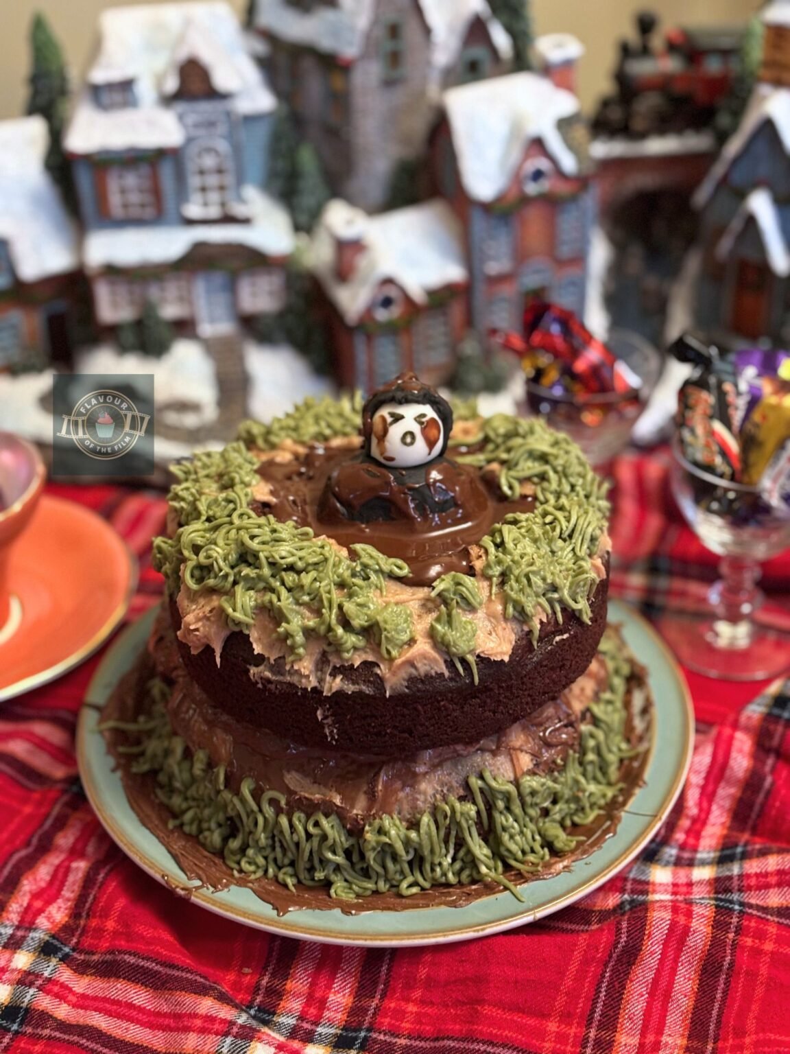 The Vicar of Dibley Puddle Scene Chaos Cake
