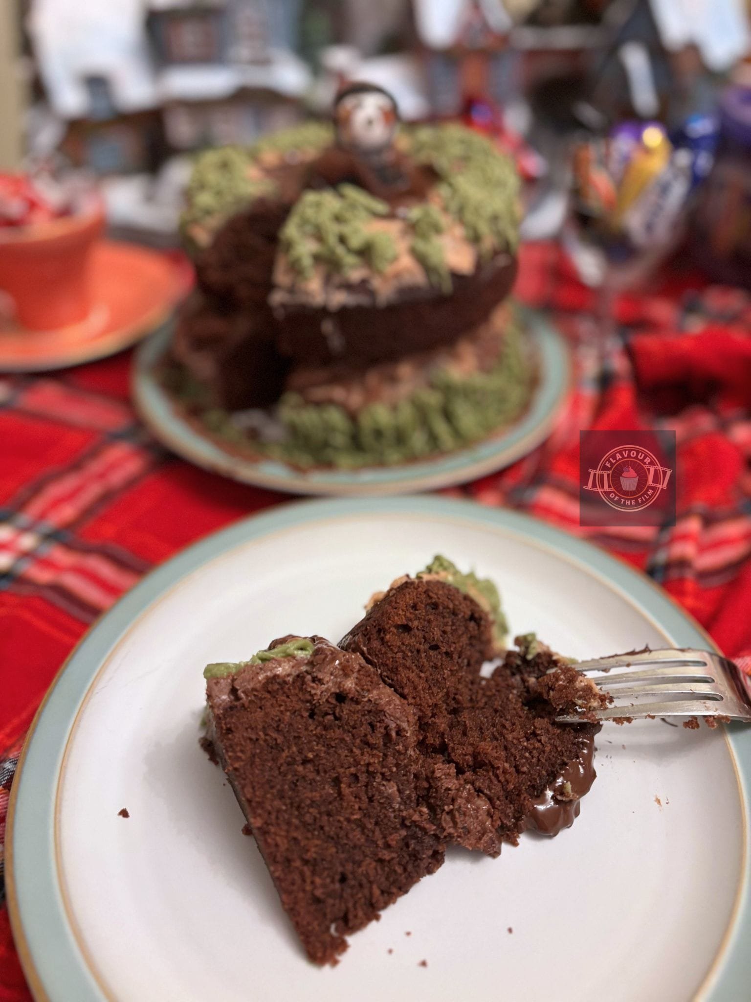 The Vicar of Dibley Puddle Scene Chaos Cake