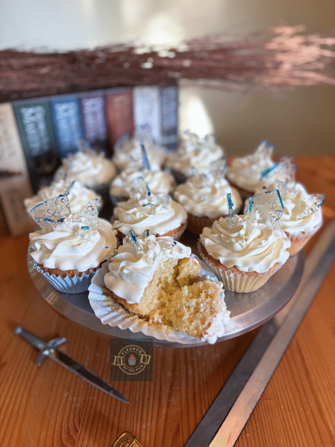 White Walker Inspired Game of Thrones Cupcakes