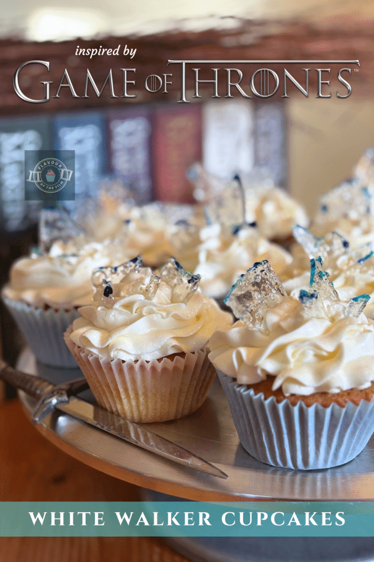 White Walker Inspired Game of Thrones Cupcakes