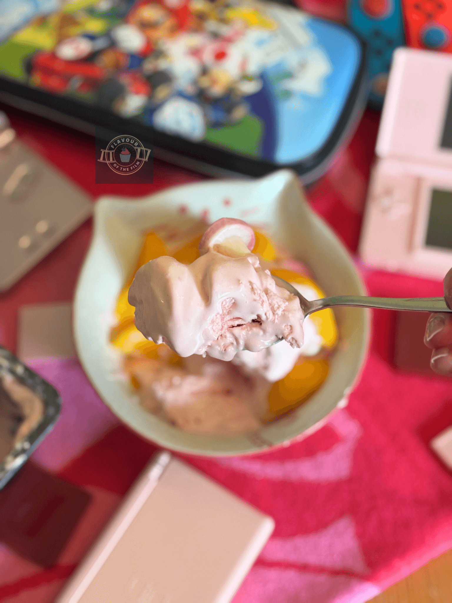 The Super Mario Bros. Movie Princess Peach Ice Cream